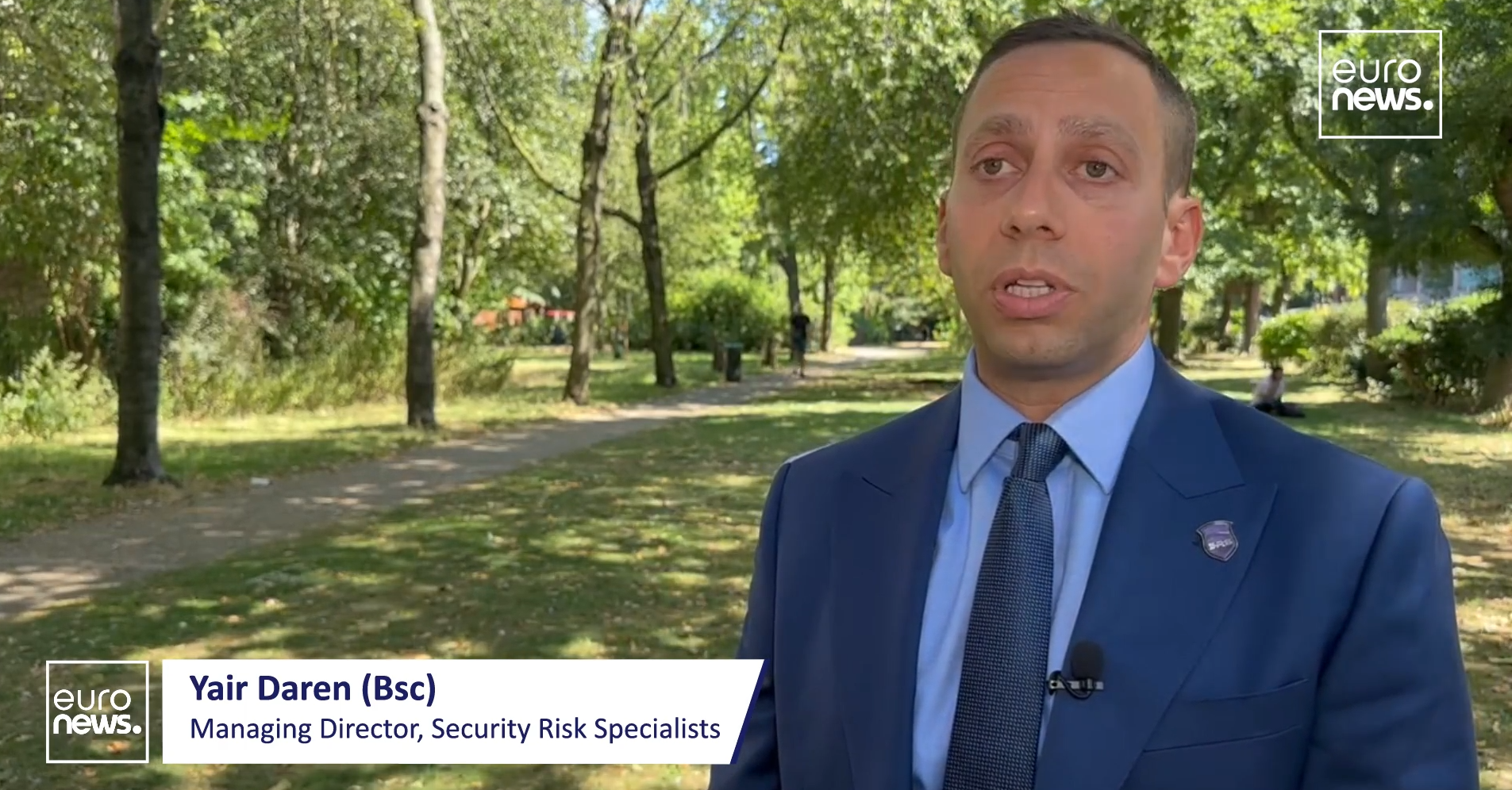 Yair Daren ( Bsc) Managing Director of Security Risk Specialists ...